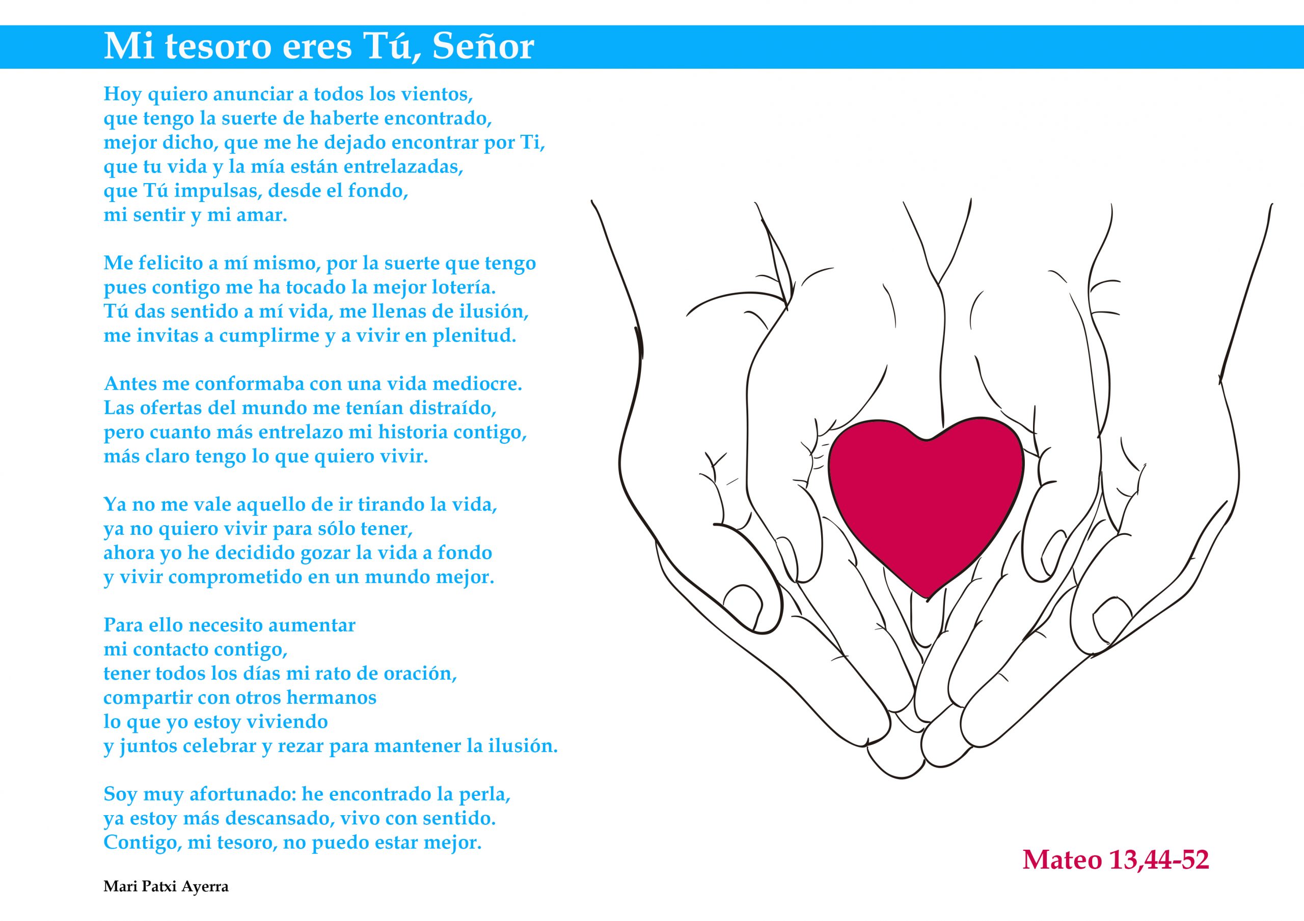 ¡Mi Tesoro eres Tú, Señor! - Parroquia Virgen del Alba